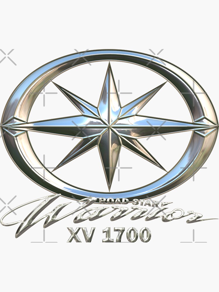 "Warrior XV 1700, Star Logo" Sticker by KlaraBubble | Redbubble