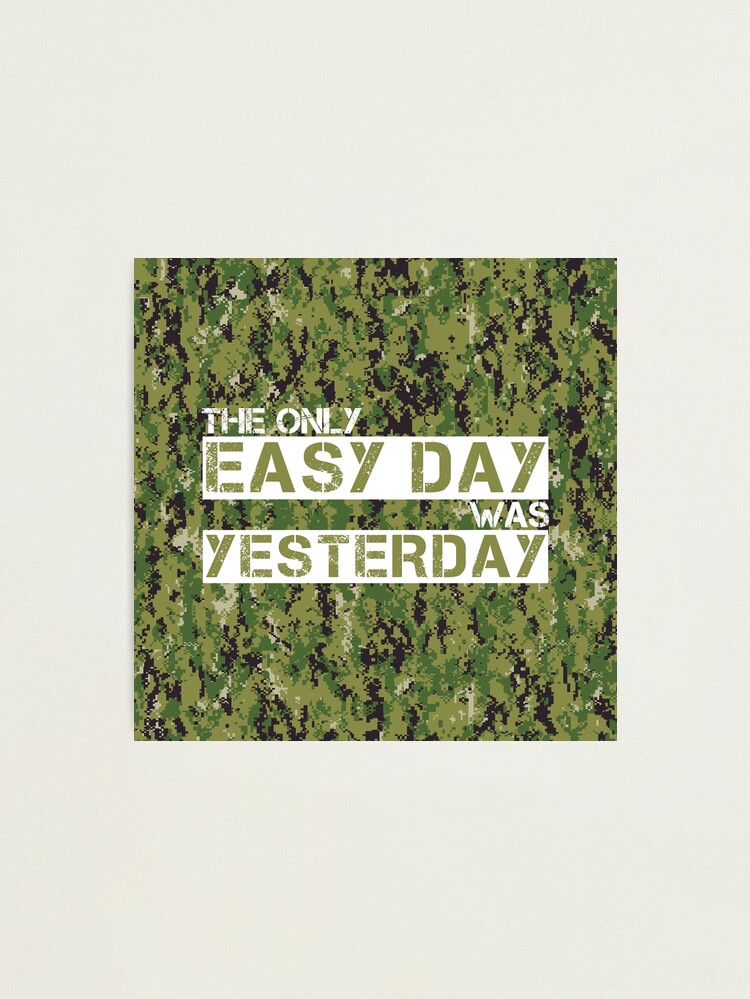 Camouflage Background With Quotes