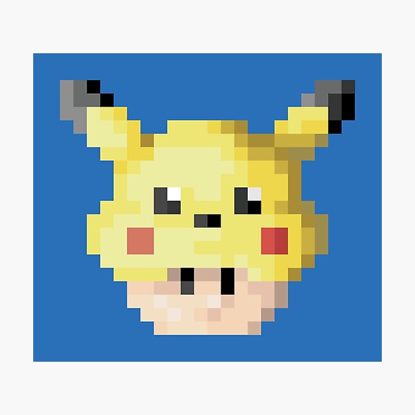 Pokemon Minecraft Pixel Art Ash