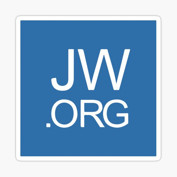 Sticker: Jw Org | Redbubble