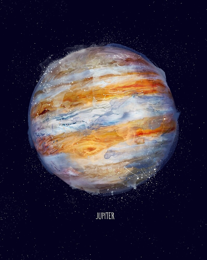 "Jupiter" by Amy Hamilton | Redbubble