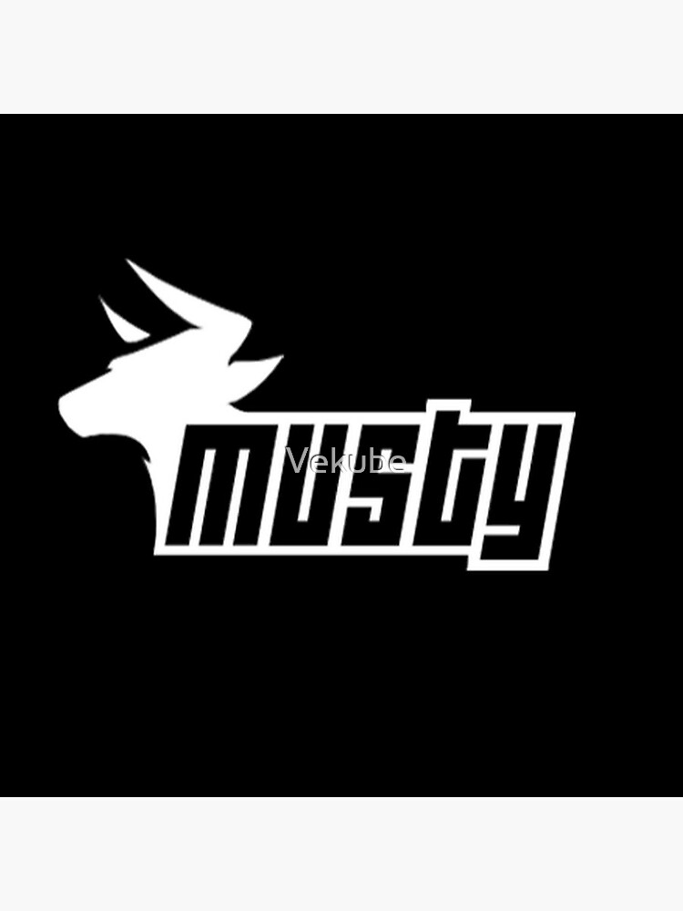 "Musty Merch" Sticker by Vekube | Redbubble