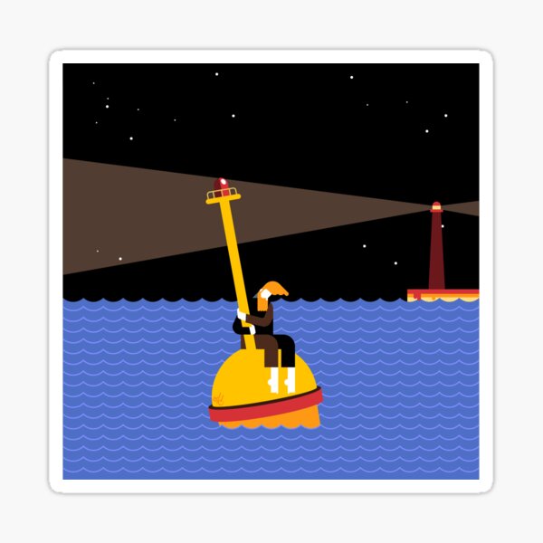"Castaway" Sticker for Sale by ViejoMar | Redbubble