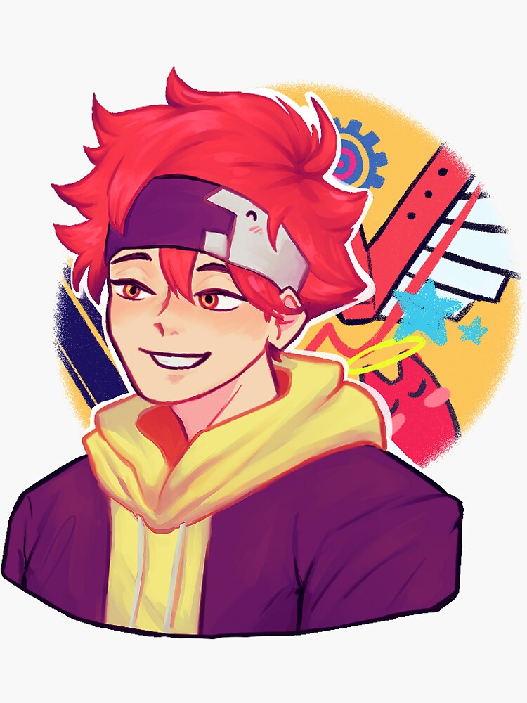 "SK8 - Reki " Sticker by Hatomimi | Redbubble