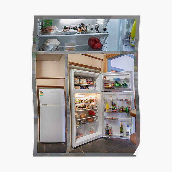 "Random Fridge" Poster for Sale by Creadius | Redbubble