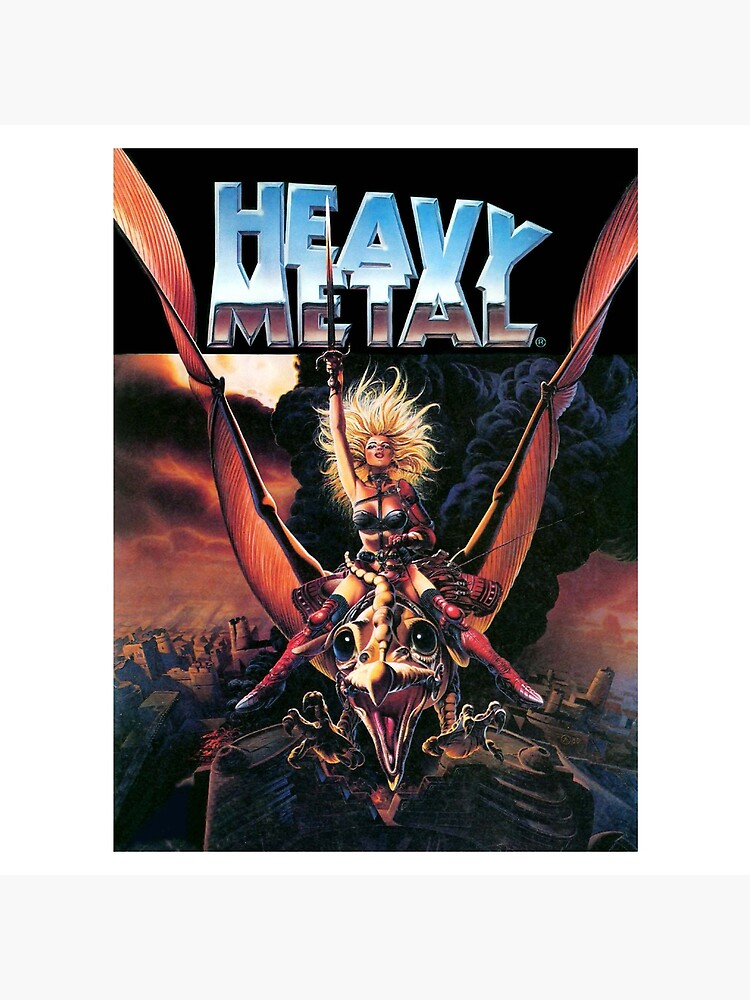 "Heavy Metal Movie 2" Poster for Sale by Elabid | Redbubble