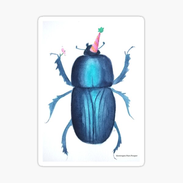 "Party Pooper" Sticker for Sale by lisamhwood | Redbubble