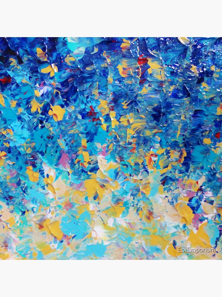 "HYPNOTIC BLUE SUNSET - Simply Beautiful Royal Blue Navy Turquoise Aqua ...