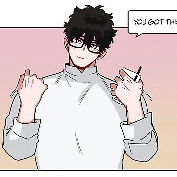 "Cheering Yohan " Sticker for Sale by Hanoybee | Redbubble