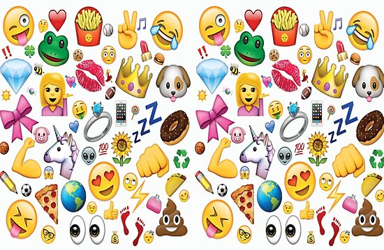 Póster «Emoji Collage» de StylesbySharon | Redbubble