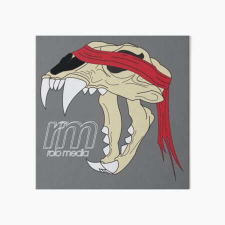 "Sabertooth" Art Board Print by chipsar0y | Redbubble