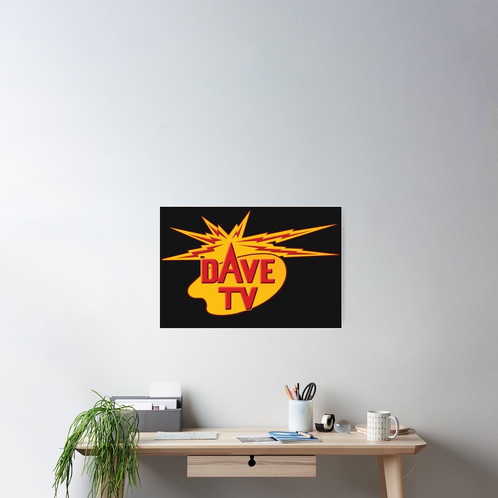 "Dave TV - David Lee Roth / Van Halen" Poster by TimePieceDesign ...