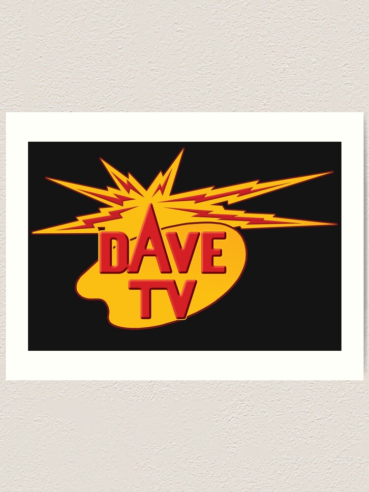 "Dave TV - David Lee Roth / Van Halen" Art Print by TimePieceDesign ...