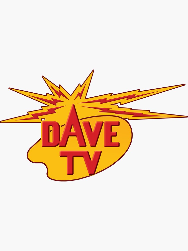 "Dave TV - David Lee Roth / Van Halen" Sticker for Sale by ...
