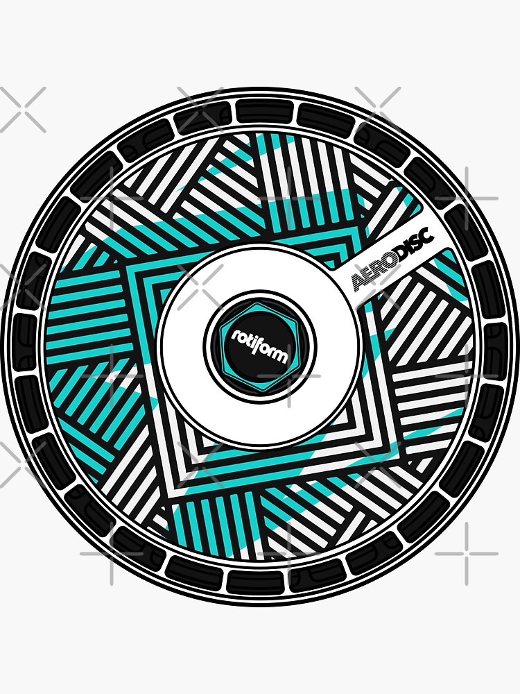 "Aerodisc V1" Sticker by SogoCristian | Redbubble