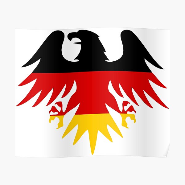 Poster « aigle allemand », par cnimons | Redbubble