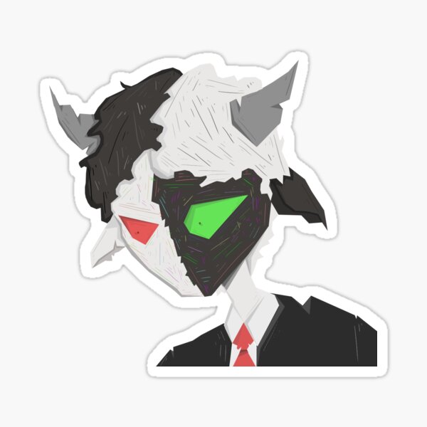 "Ranboo fanart" Sticker by frogintheteacup | Redbubble