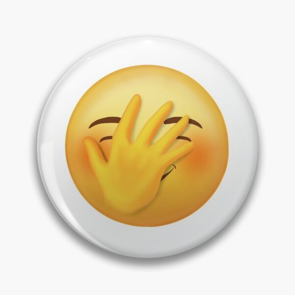 Chapa «Emoji tímido | Productos Emoji | Amantes de los emojis | emojis ...