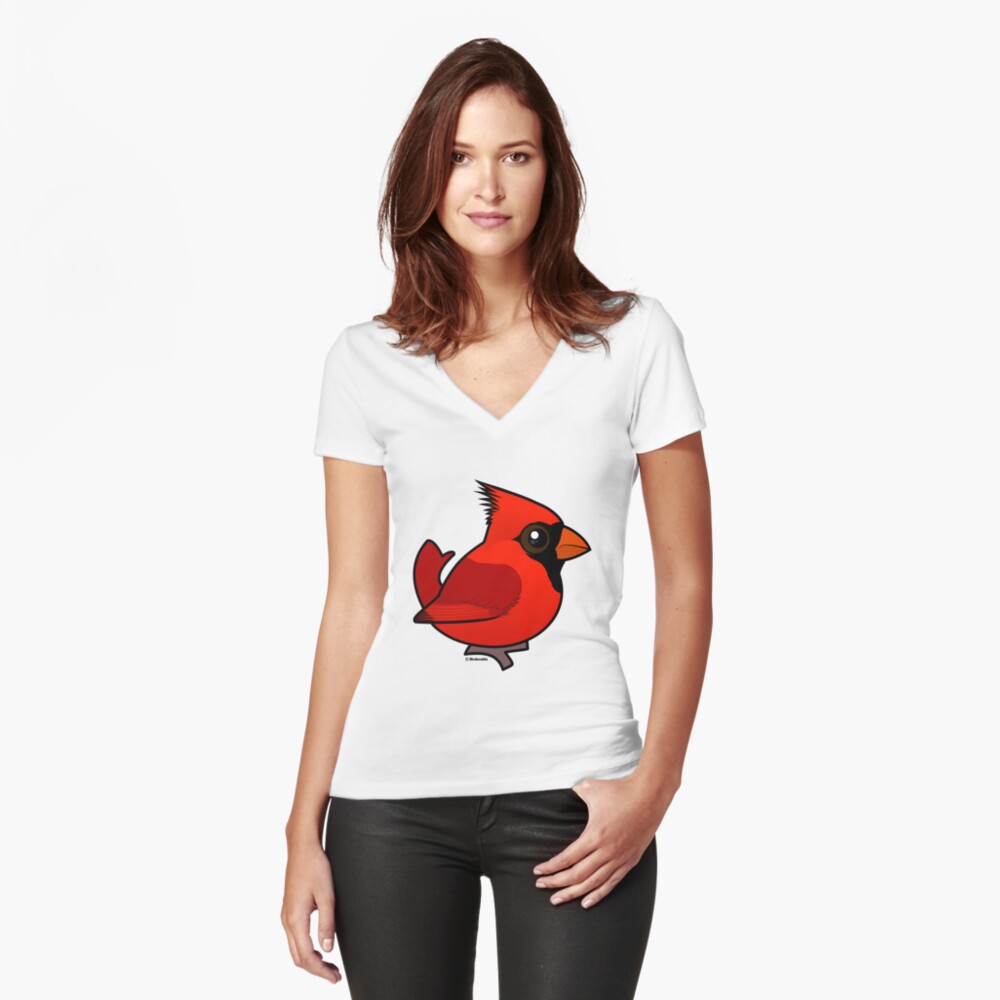 "Birdorable Northern Cardinal" Sticker for Sale by birdorable | Redbubble