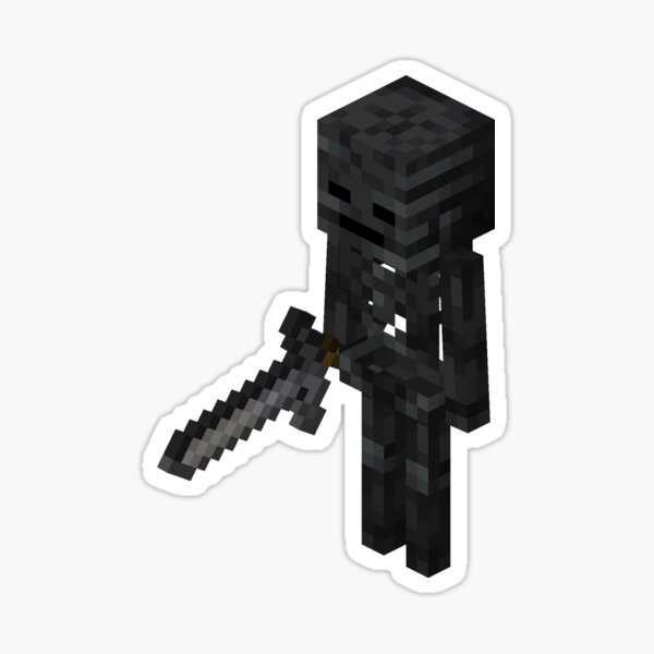 Minecraft Wither Stickers | Redbubble