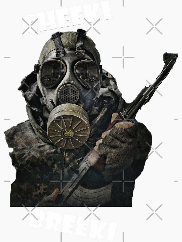 "Cheeki breeki" Sticker by Artisto-o | Redbubble