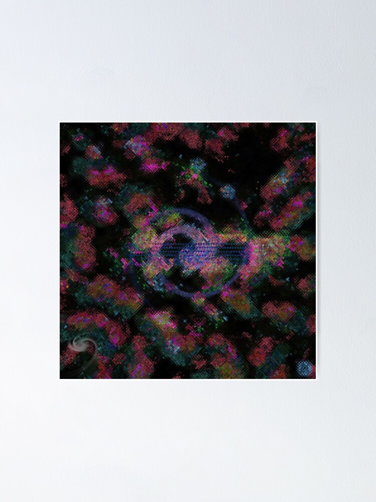 "Trippy Abstract Neonmuster Schwarzlichtplakate - Hypercolour Stars ...