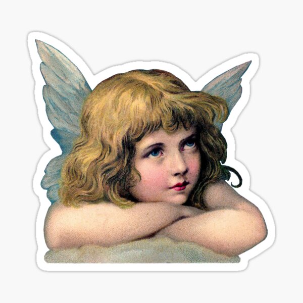 "Angel" Sticker for Sale by Minty-Freshhh | Redbubble