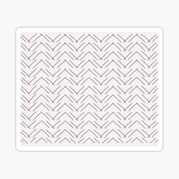 "White and Black Line Art" Sticker for Sale by MaddyJadeArt | Redbubble