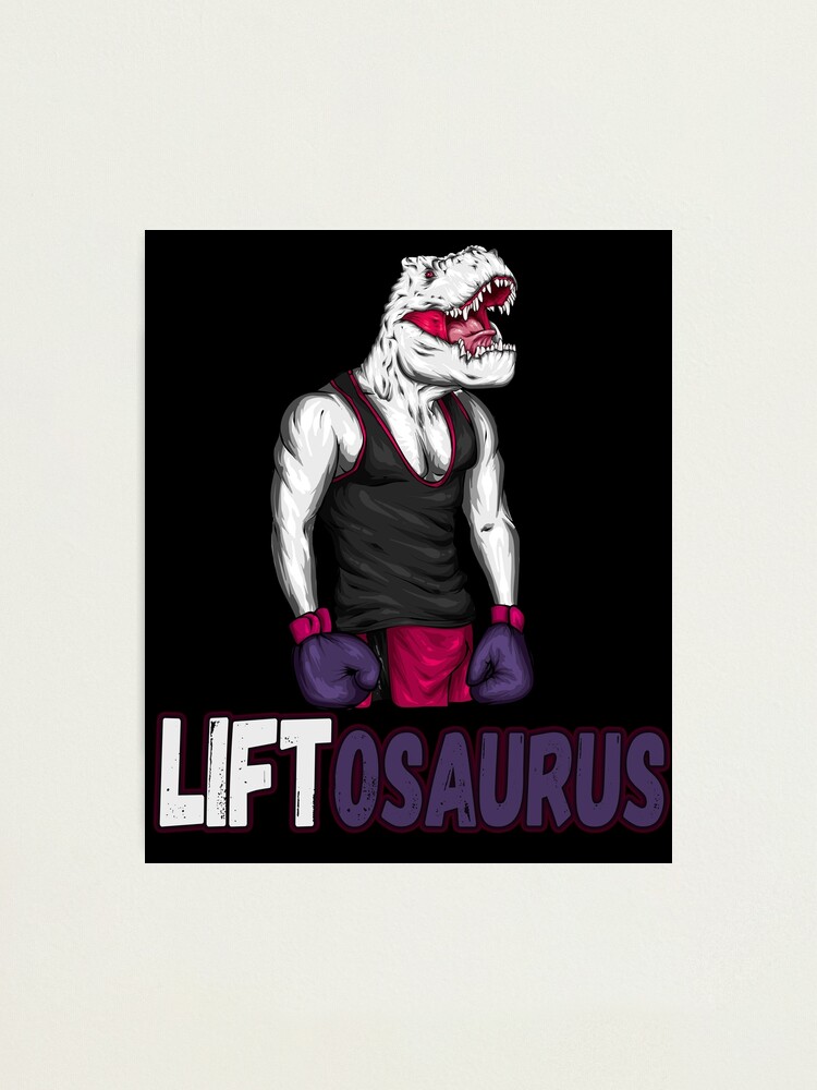 "T-Rex Dinosaur Gym Heavy Lifting Cardio LIFTosaurus Funny ...