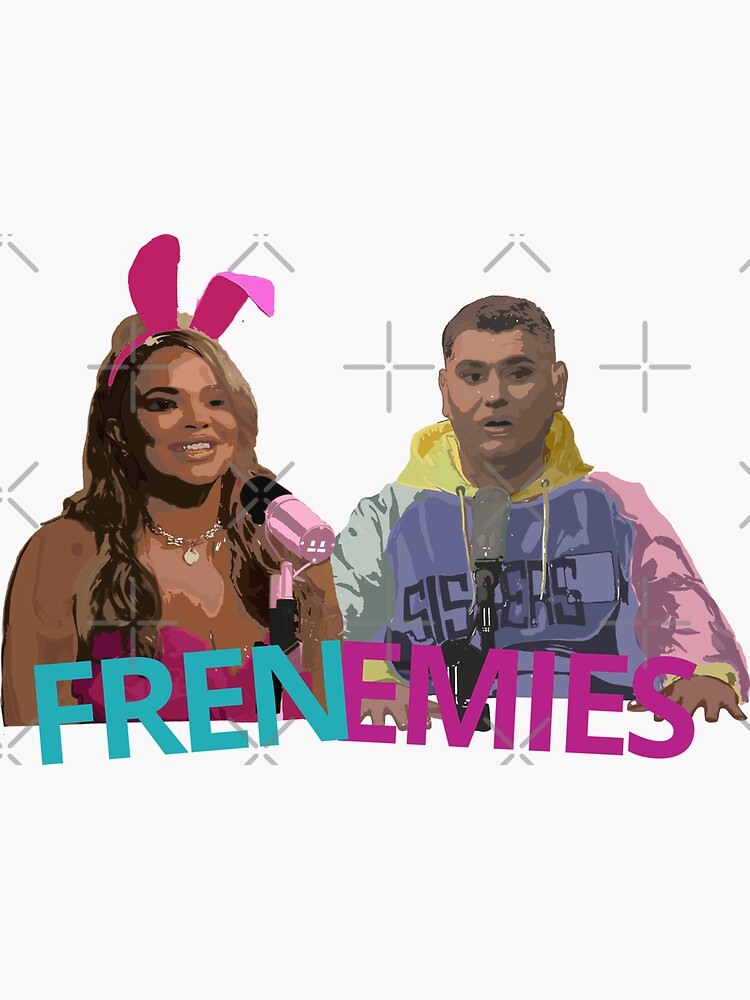"Frenemies Digital Art | H3 Frenemies podcast 3" Sticker for Sale by ...