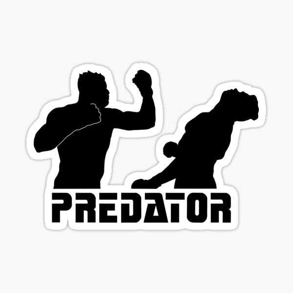 "The Predator" Sticker by SGts | Redbubble
