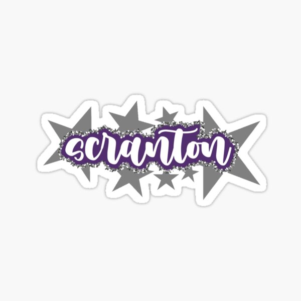 "university of scranton" Sticker for Sale by allieandnora | Redbubble