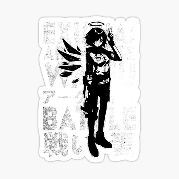 "Cool Exusiai (dark)" Sticker for Sale by itsMePopoi | Redbubble