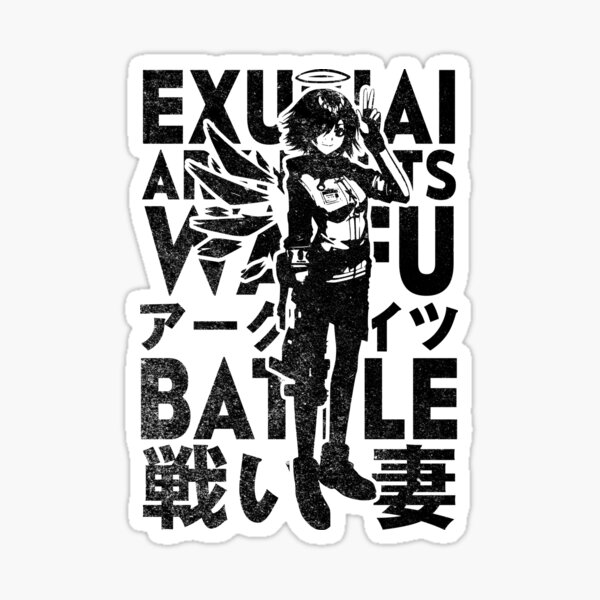 "Cool Exusiai (light)" Sticker for Sale by itsMePopoi | Redbubble