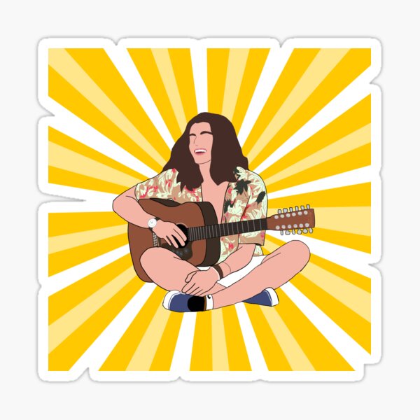 "Groovy Danny Wagner" Sticker for Sale by StardustCo | Redbubble