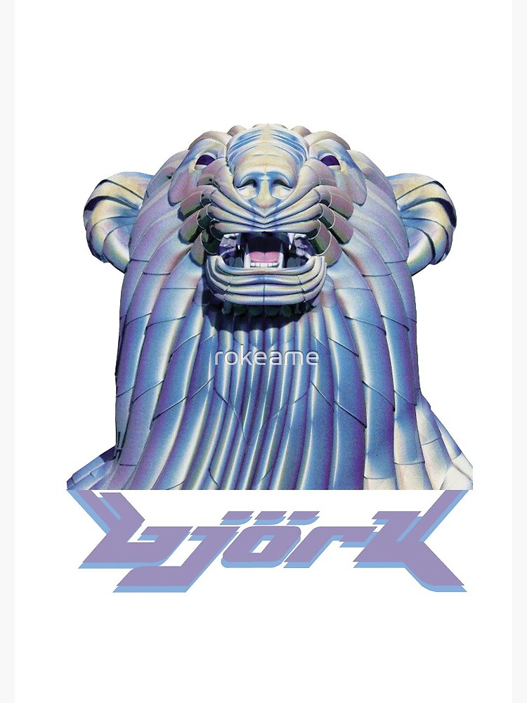 "Bjork Hunter Bear" Spiral Notebookundefined by rokeame | Redbubble