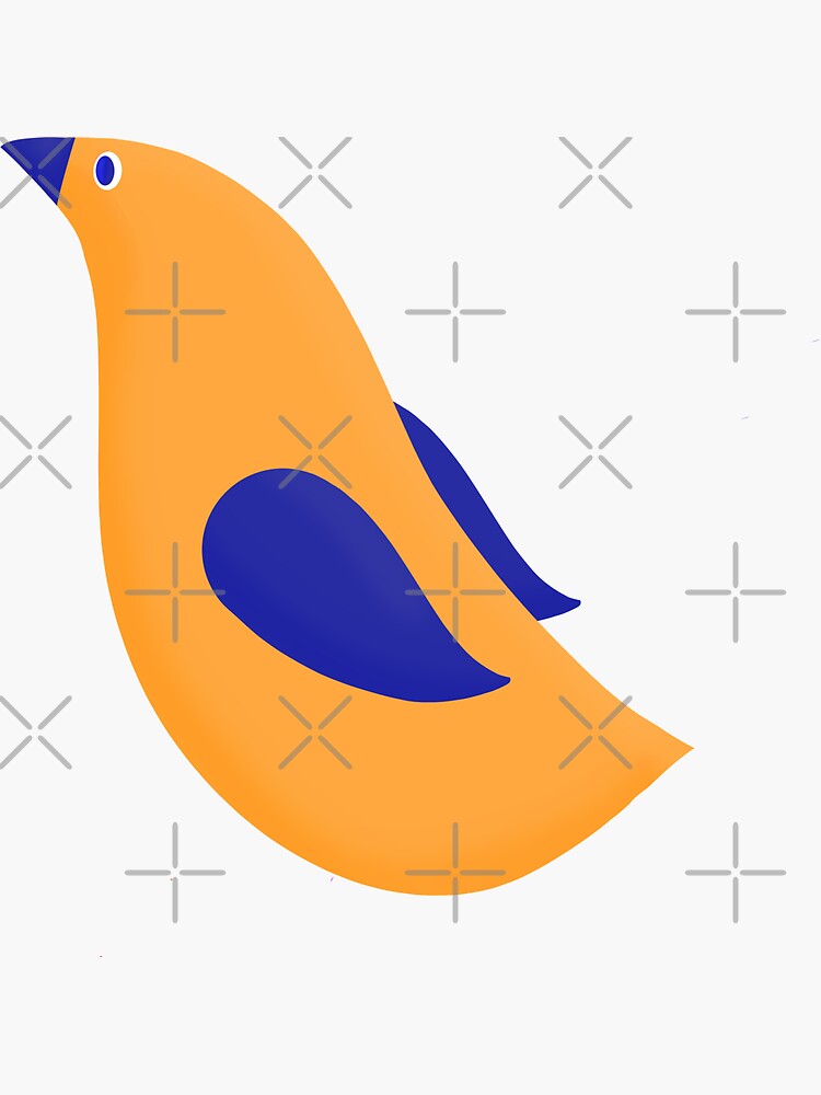 "Smol Burd" Sticker for Sale by zhrgallery | Redbubble