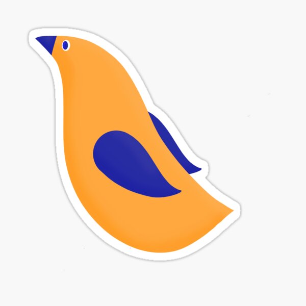 "Smol Burd" Sticker for Sale by zhrgallery | Redbubble