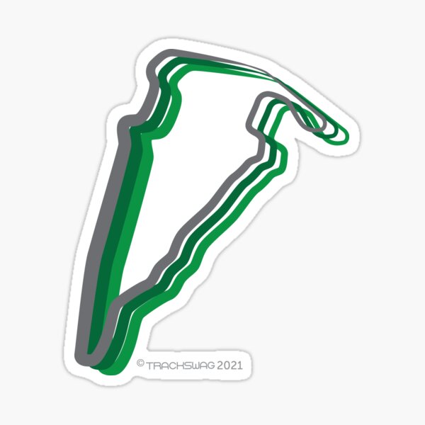 "Iconic Track - VIR " Sticker by TrackSwag | Redbubble