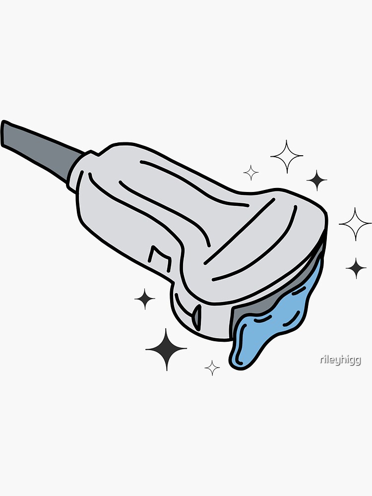 "Ultrasound Transducer" Sticker for Sale by rileyhigg | Redbubble