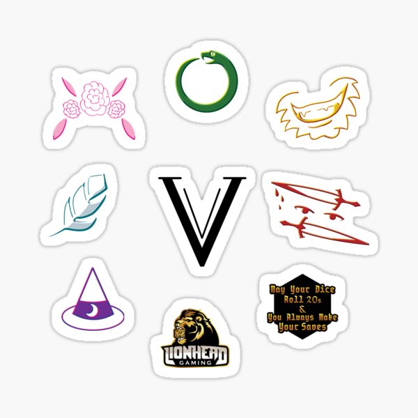 "Valiant Vanguard: Iconic" Sticker for Sale by LionheadGaming | Redbubble