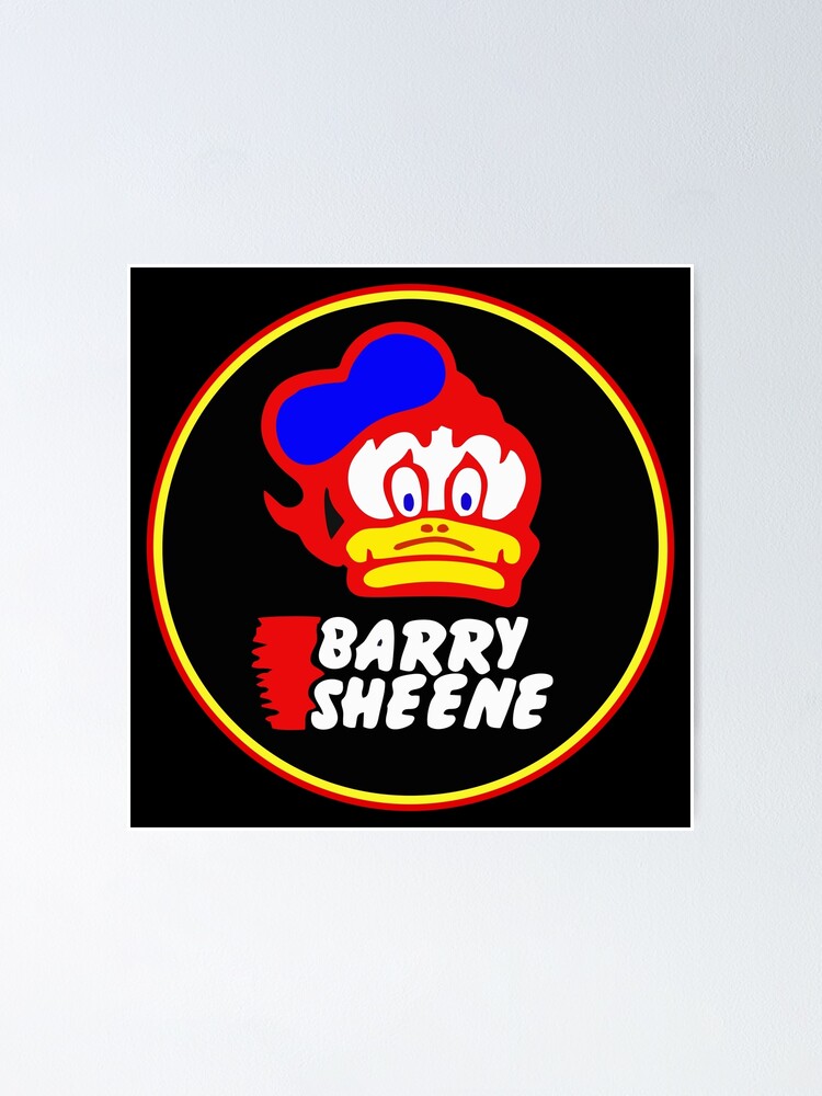 "Excellent Barry Sheen Logo" Poster for Sale by marlill | Redbubble