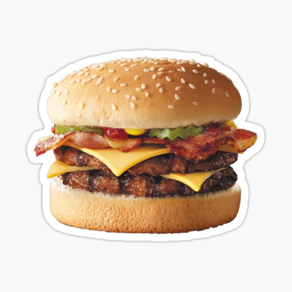 "Cheeseburger " Sticker for Sale by G2King | Redbubble