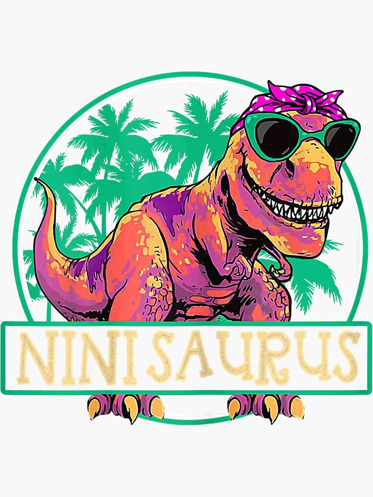 "Womens Mother's Day Gift Ninisaurus T Rex Nini Saurus Dinosaur ...