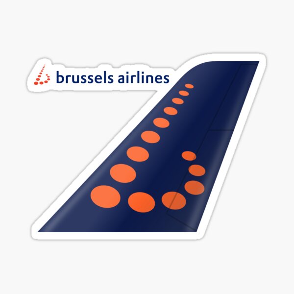 "Brussel Airlines Logo" Sticker for Sale by NewSpirit333 | Redbubble