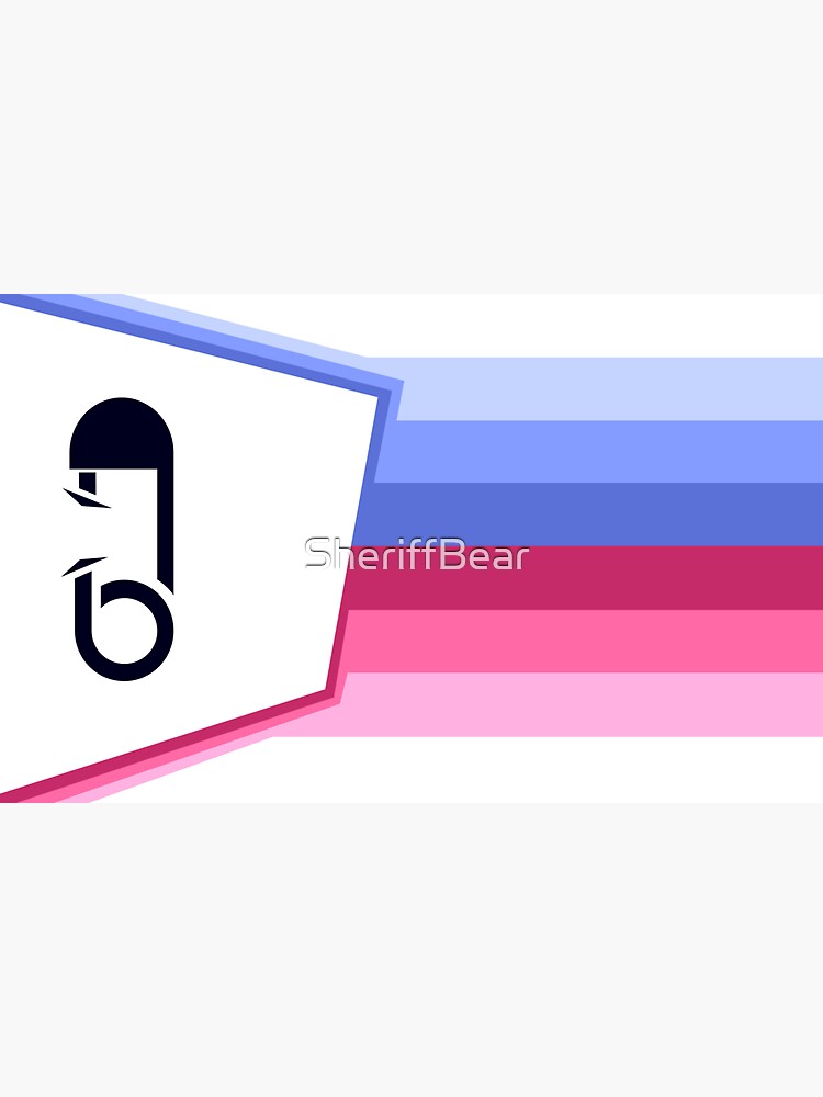 "ABDL Pride Flag" Sticker for Sale by SheriffBear | Redbubble