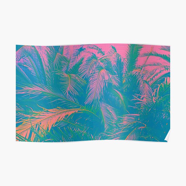 "Aesthetic Garden" Poster by chillwave-merch | Redbubble