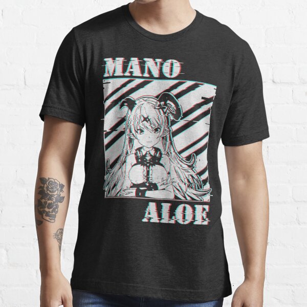 "Aloe Hololive Glitched " T-shirt for Sale by AgnesF331 | Redbubble ...