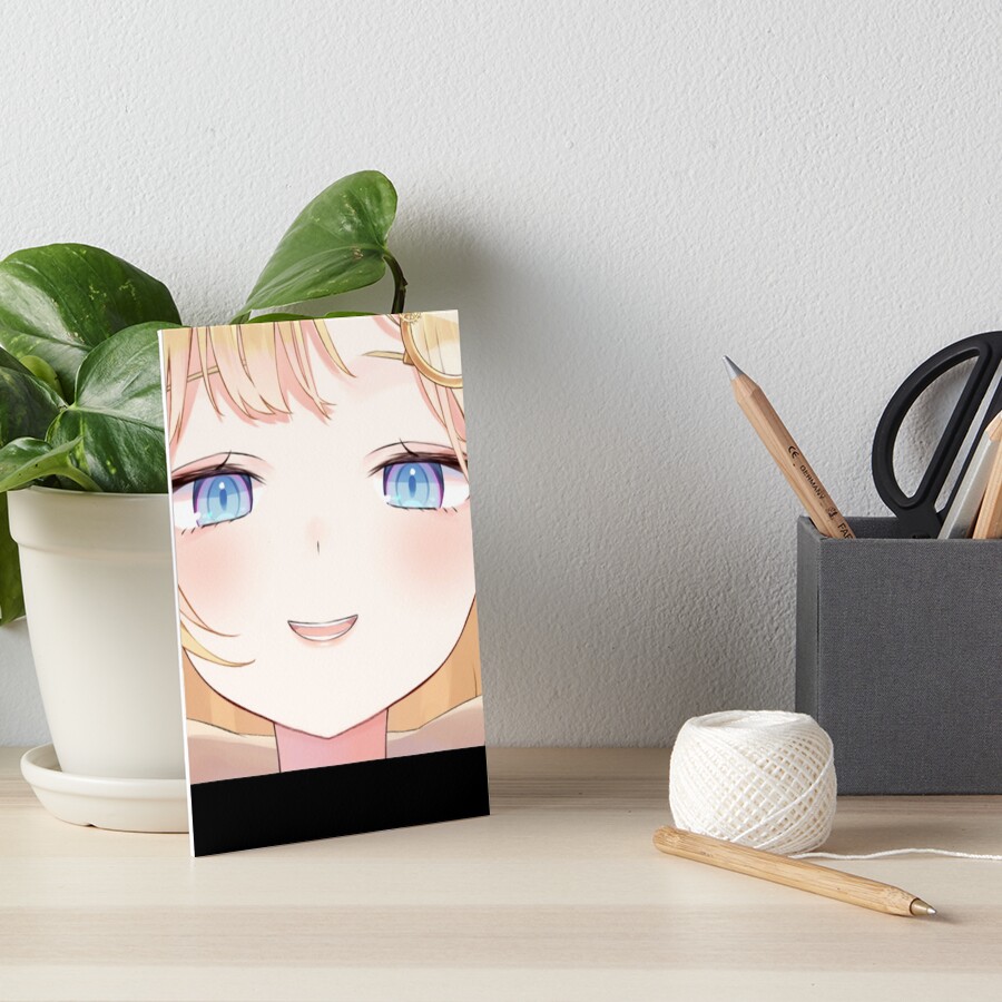 "Amelia Watson face " Art Board Print for Sale by AgnesF331 | Redbubble