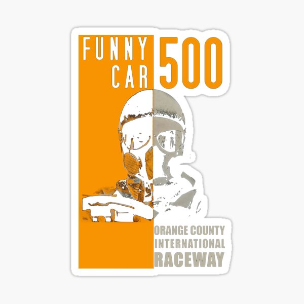 "Funny 500" Sticker for Sale by Retrorockit | Redbubble